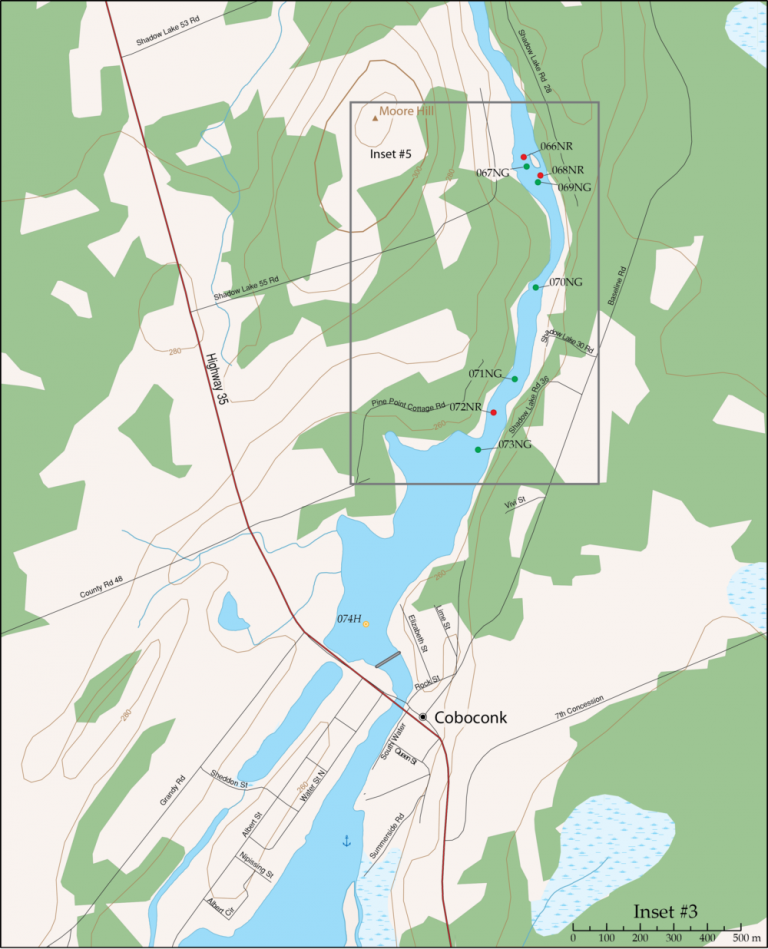 Lake Marker Map – Shadow Lakes Association
